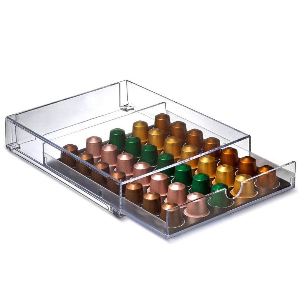 Zásobník na kávové kapsle Dolce Gusto/Tassimo/Lavazza/Nespresso - Zbozi.cz