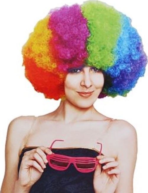 Godan Afro paruka barevná od 101 Kč - Zbozi.cz