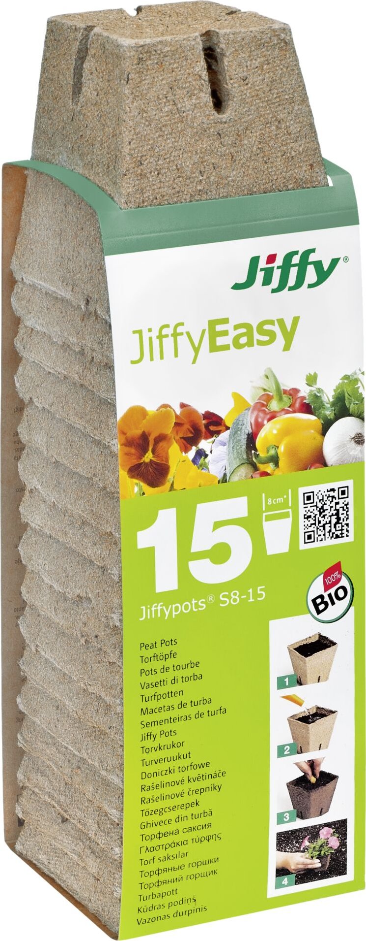 Jiffy Easy Jiffypot S8-15 od 91 Kč - Zbozi.cz