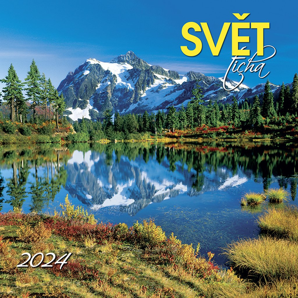 BB Art Nástěnný kalendář Svět ticha 2024 - Zbozi.cz