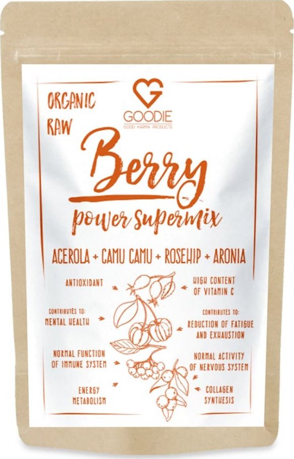 Goodie Berry Power Supermix BIO 150 g od 350 Kč - Zbozi.cz