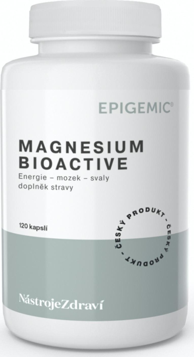 Epigemic Magnesium BioActive 120 cps. od 490 Kč - Zbozi.cz