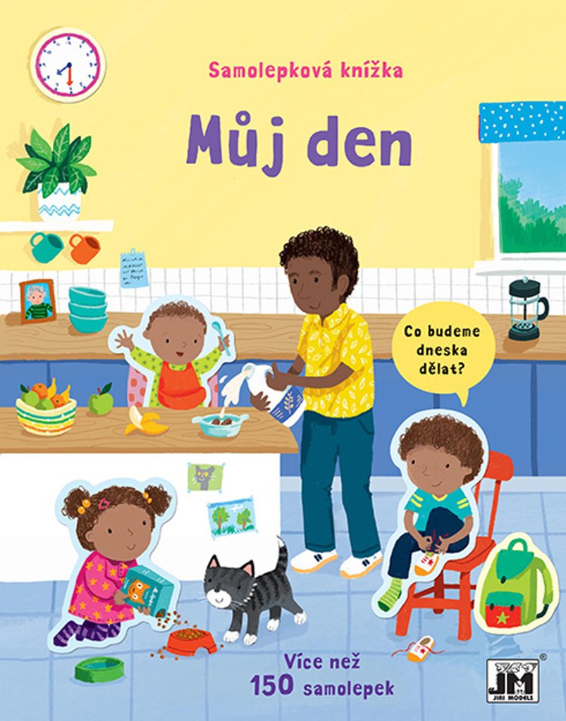 Samolepková knížka: Můj den - JIRI MODELS (2023, brožovaná) od 96 Kč ...