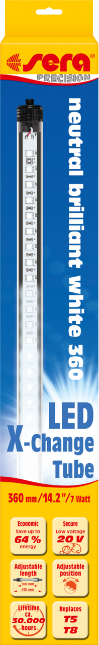 SERA LED X-Change Tube Neutral Brilliant White 360 mm od 713 Kč - Zbozi.cz