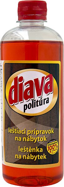 Diava politura leštenka na nábytek růžová, 500 ml od 75 Kč - Zbozi.cz