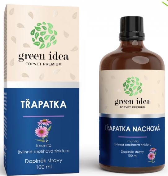 GREEN IDEA Třapatka nachová bezlihová tinktura 100 ml od 144 Kč - Zbozi.cz