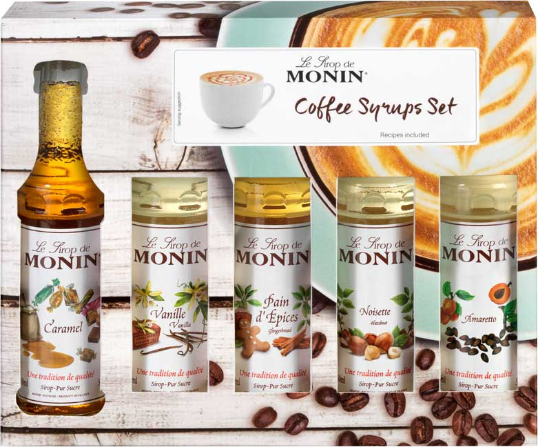 Monin Coffee Box Mini 5x 0,05 l od 219 Kč - Zbozi.cz