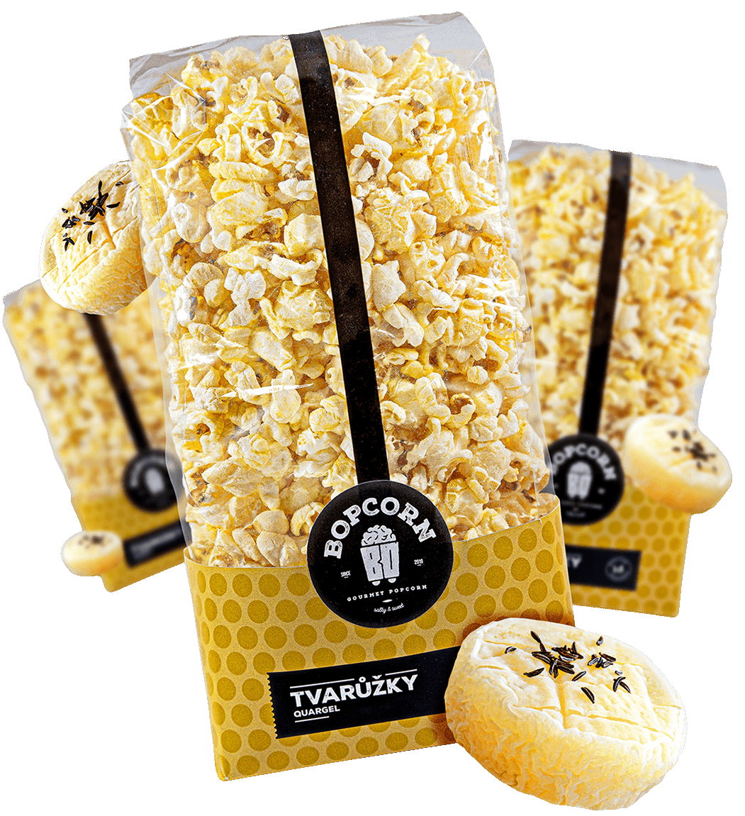 Gapop Bopcorn 60 g tvarůžky - Zbozi.cz