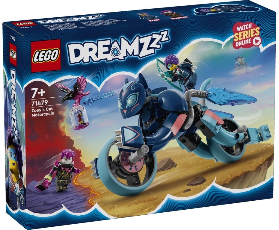 LEGO Dreamzzz 71479 Zoey a její kočičí motorka od 259 Kč - Zbozi.cz