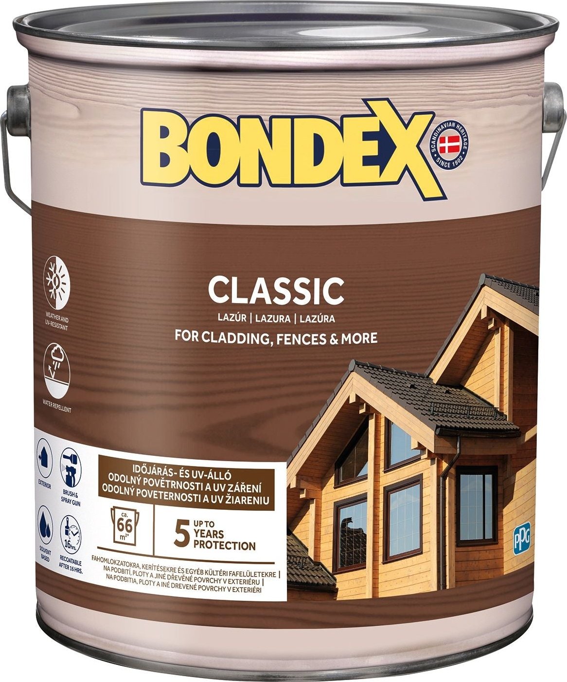 Bondex Classic tenkovrstvá lazura 5 l od 1 483 Kč - Zbozi.cz