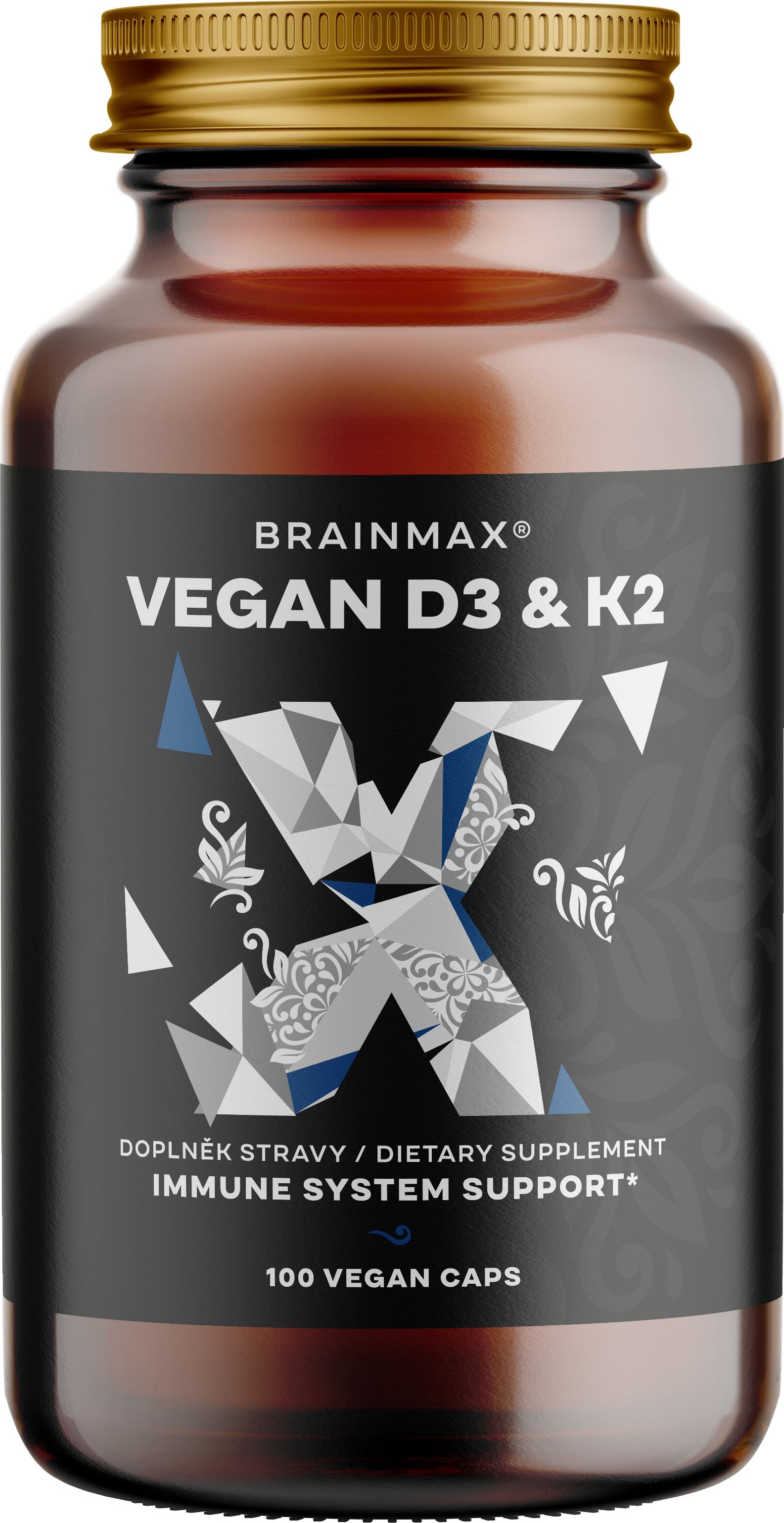 BrainMax Vegan D3 & K2 100 cps. od 878 Kč - Zbozi.cz