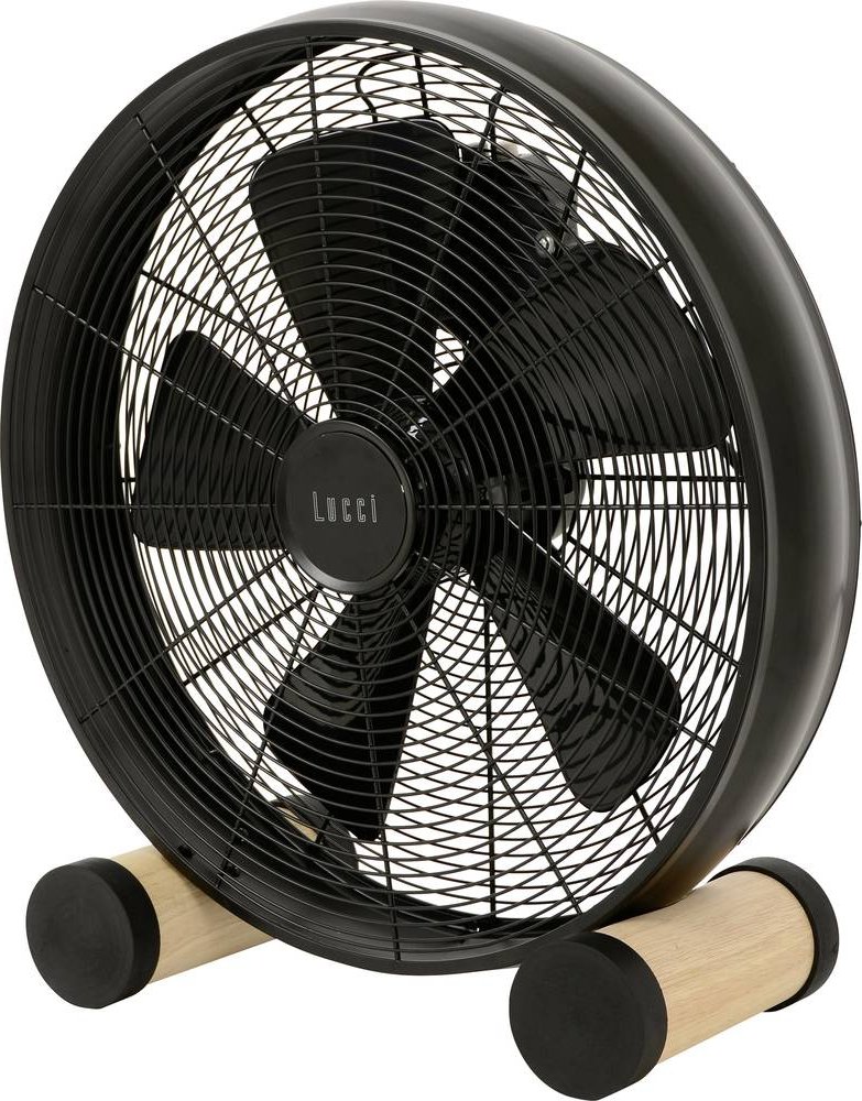 Lucci Air Breeze Floor Fan černý/dřevo od 2 590 Kč - Zbozi.cz