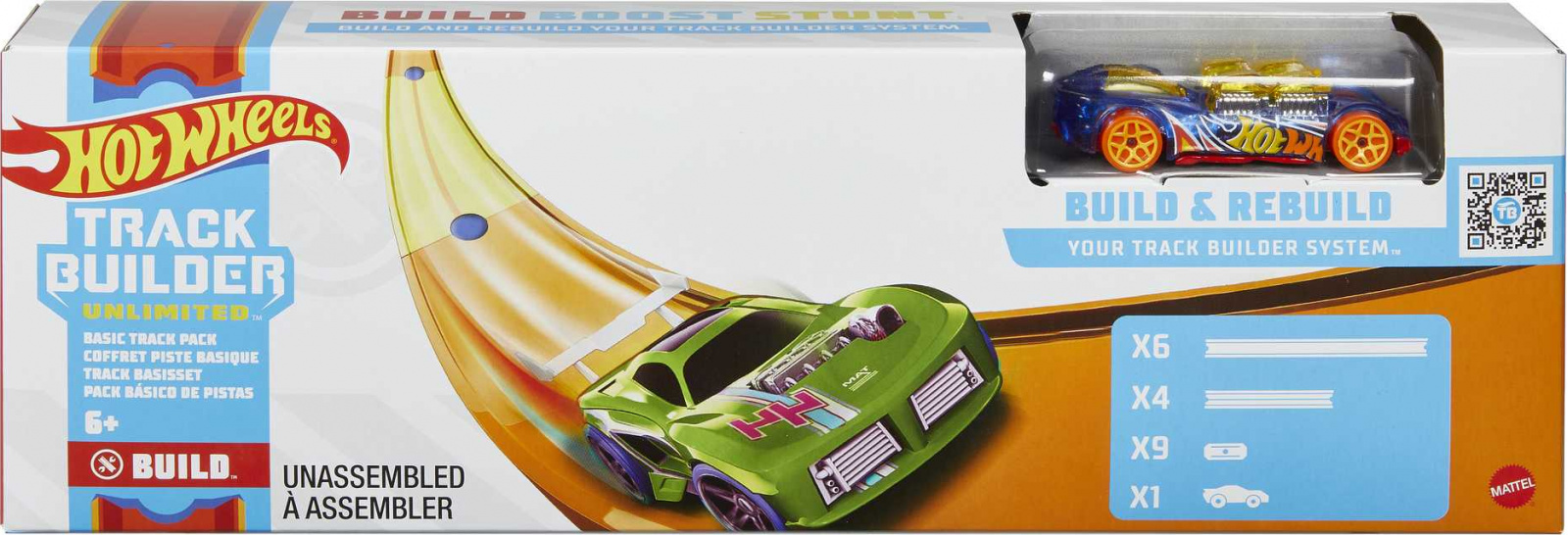 Hot Wheels GVG13 Track Builder Unlimited Track Pack Set od 299 Kč ...