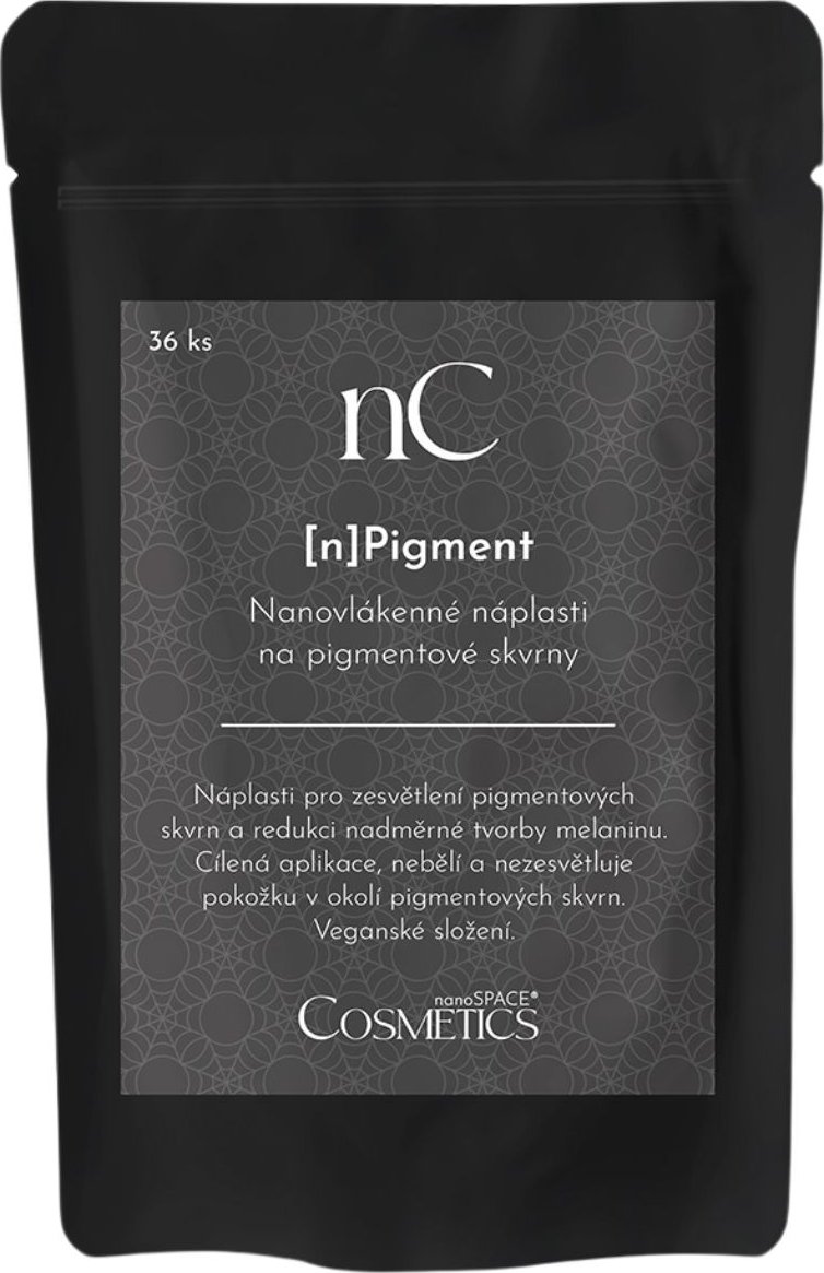 nanoSPACE nPigment nanovlákenné náplasti na pigmentové skvrny 36 ks od ...