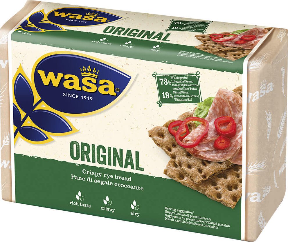 Wasa Original 275 g od 53 Kč - Zbozi.cz