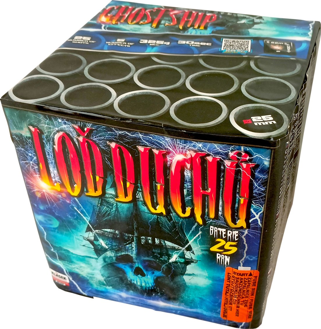 Pyrotechnika Kompakt Loď duchů 25 ran od 309 Kč - Zbozi.cz