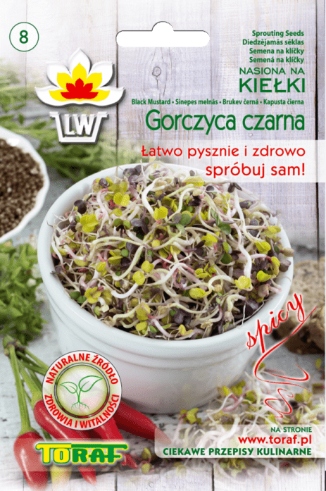 Toraf Hořčice černá semínka na klíčení 20 g od 26 Kč - Zbozi.cz