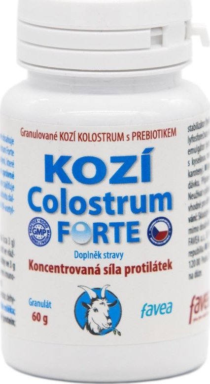 Favea Kozí Colostrum forte 60 g - Zbozi.cz
