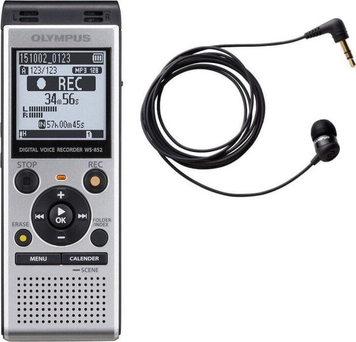 Olympus WS-852 Silver + TP-8 Telephone Pickup - Zbozi.cz