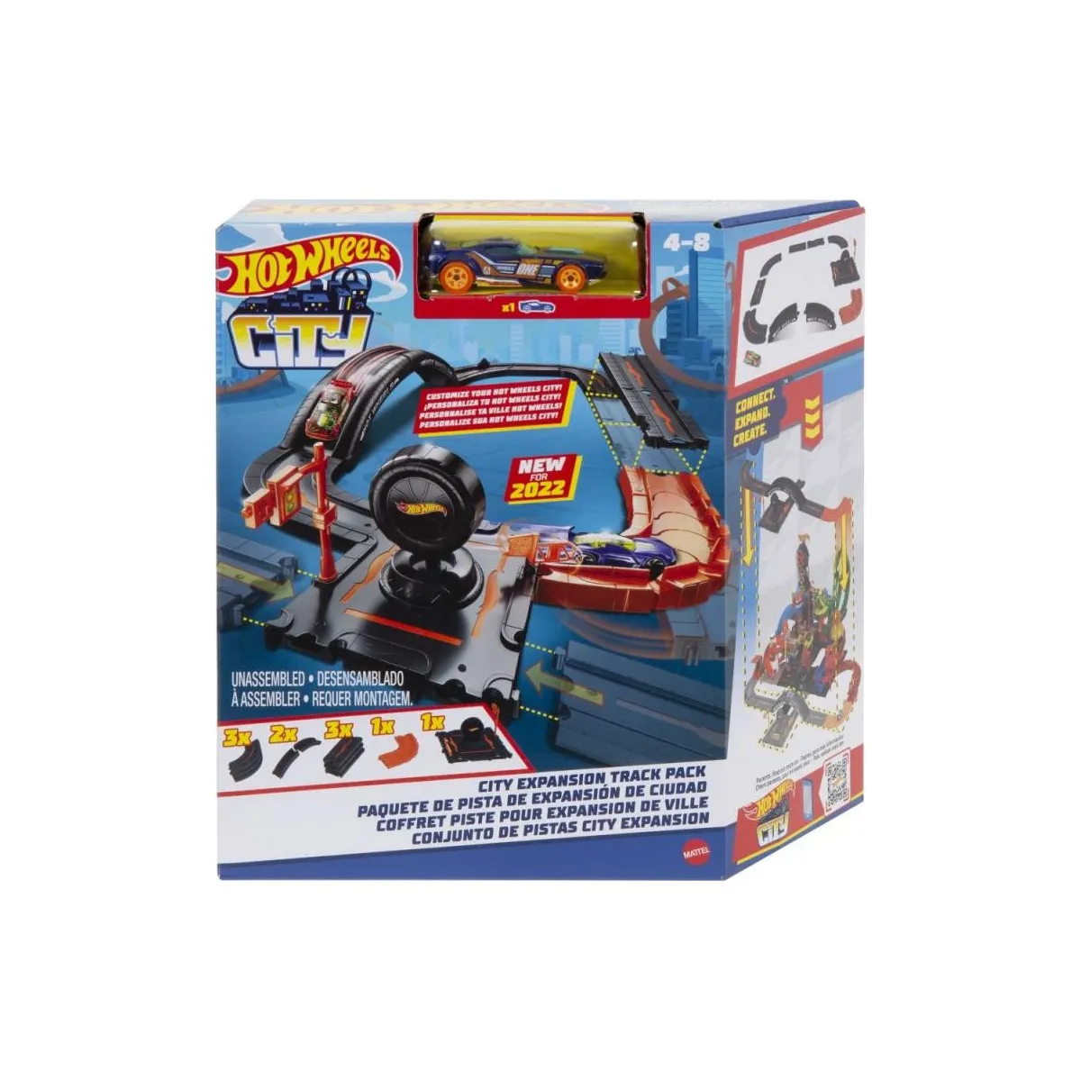 Foto Autodráha Hot Wheels City HDN95 City Expansion Track Pack - Zbozi.cz