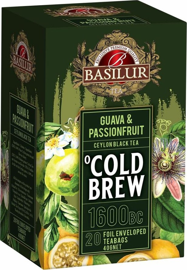BASILUR Cold Brew Guava Passionfruit 20x 2 g od 81 Kč - Zbozi.cz