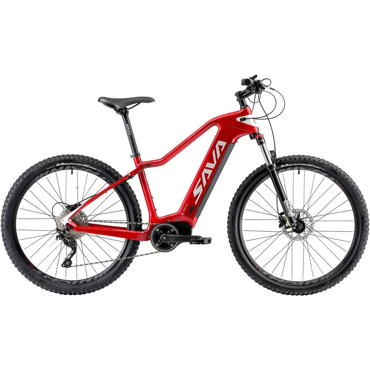 Foto Elektrokolo SAVA Deck 9.1 20 Ah 29" červené 2022 L - Zbozi.cz