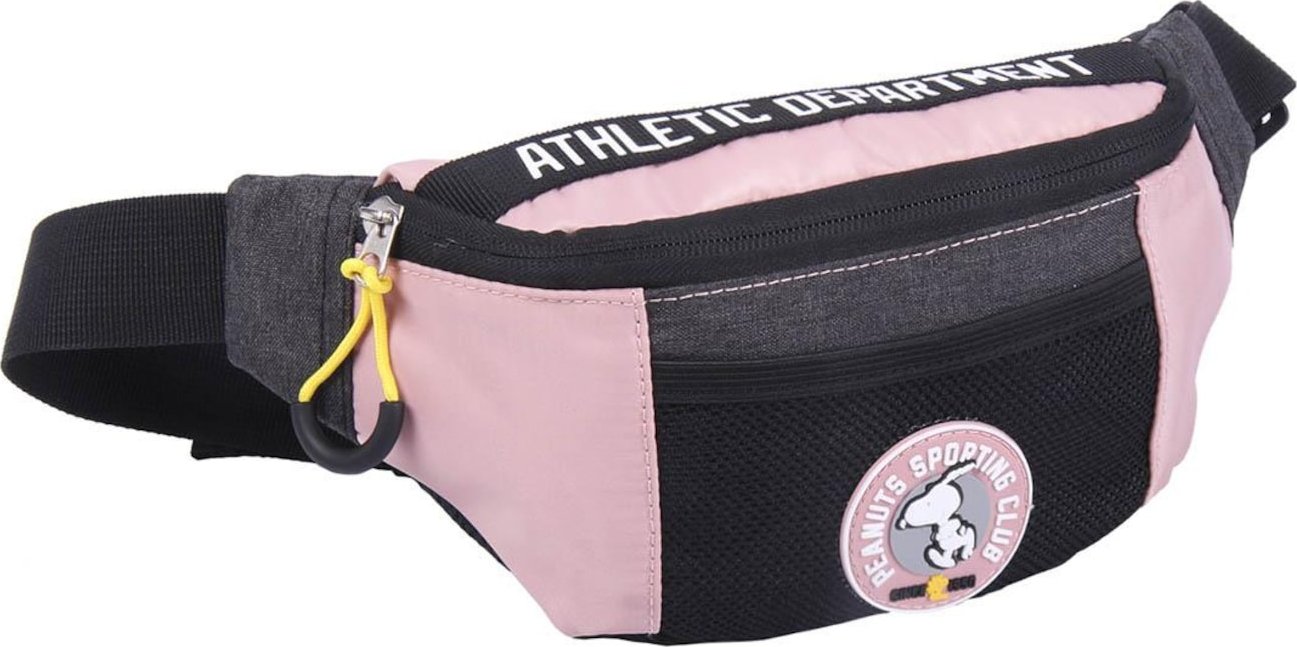 Ledvinka Snoopy Peanuts Sporting Club 27 x 15 x 9 cm růžová - Zbozi.cz