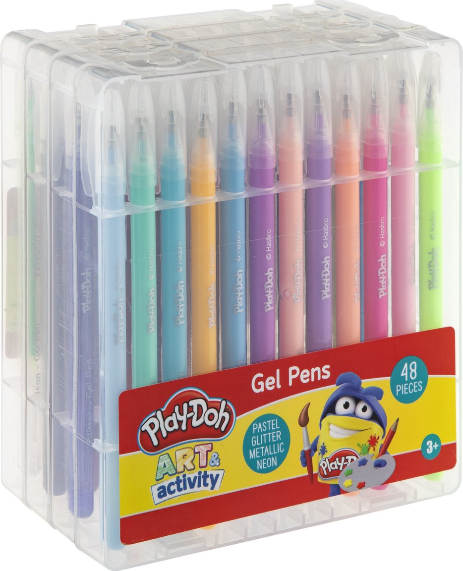Play-Doh ART & Activity Gel Pens 48 ks - Zbozi.cz