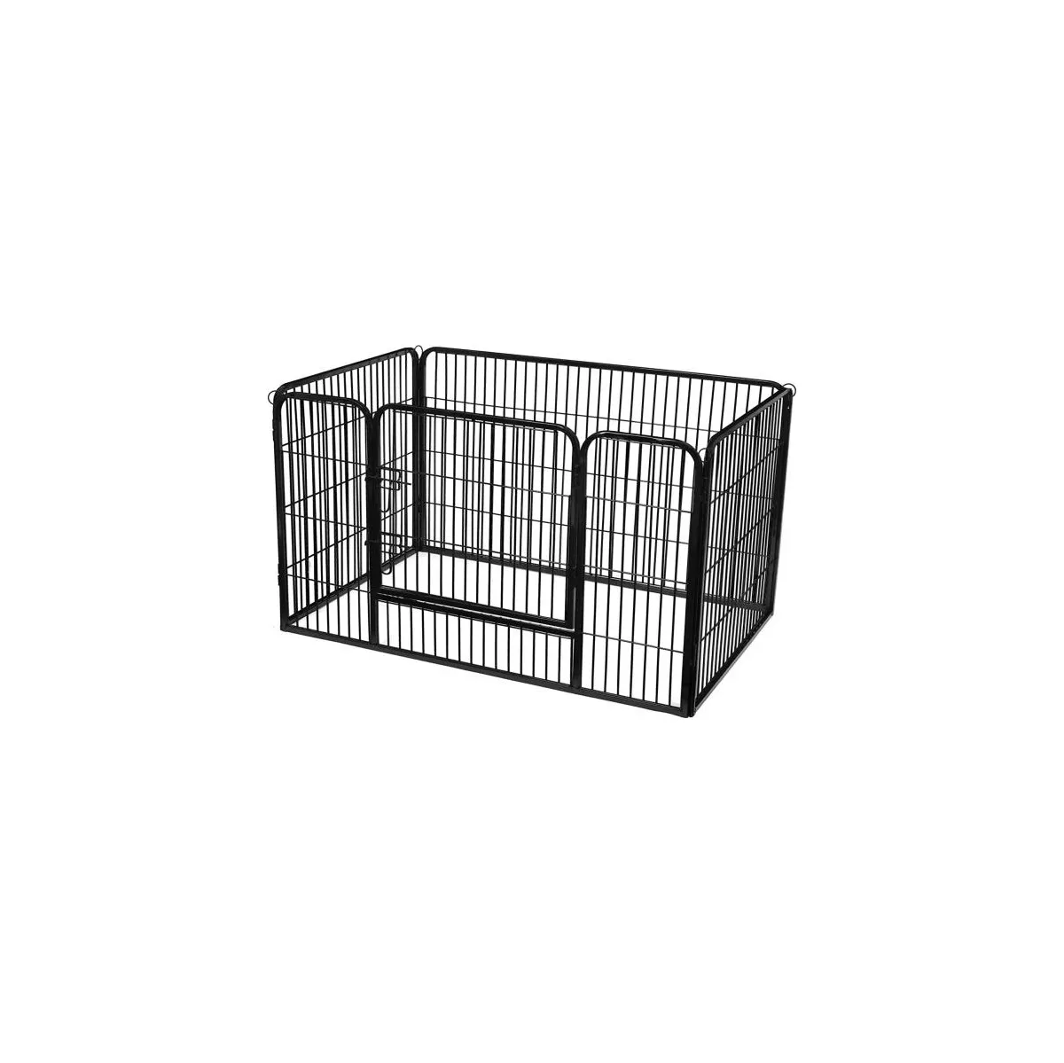 Foto Ohrádka pro psa SONGMICS PPK04BK 122 x 80 x 70 cm - Zbozi.cz