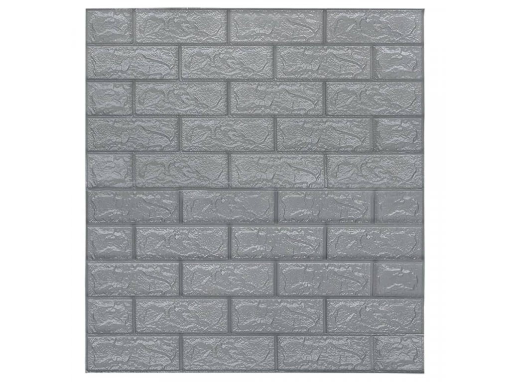3D tapeta samolepící cihly antracit 40 ks 70 x 77 cm - Zbozi.cz