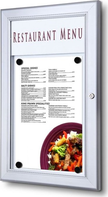 Jansen Display SCZ1xA4 venkovní menu vitrína 1x A4 od 1 560 Kč - Zbozi.cz