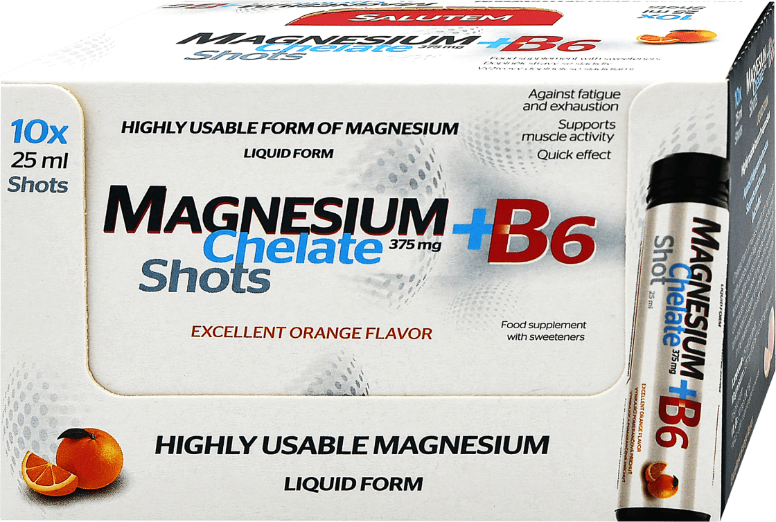 Salutem Pharma Magnesium Chelate + B6 pomeranč 10x 25 ml od 224 Kč - Zbozi.cz