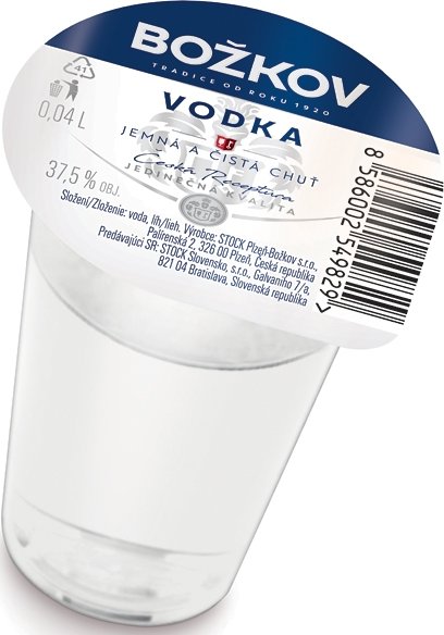 Recenze Božkov Vodka 37,5 % - Zbozi.cz