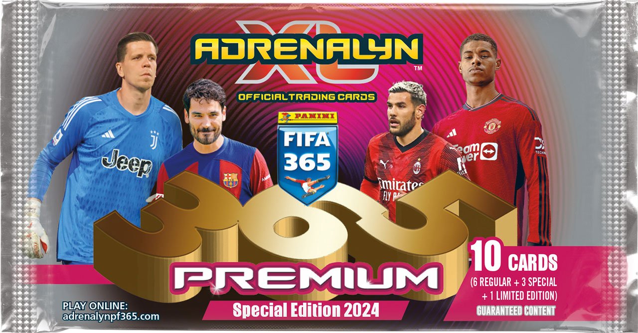 Panini FIFA 365 2023/2024 Adrenalyn Premium Packet od 124 Kč - Zbozi.cz
