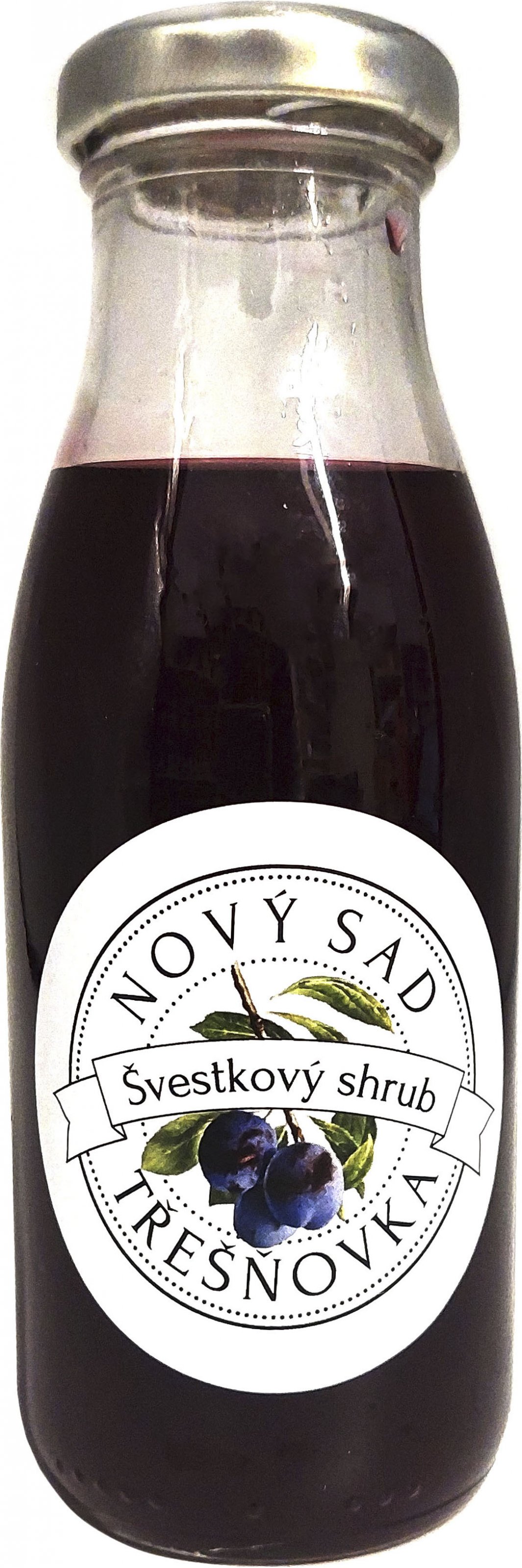 Nový sad Třešňovka Švestkový sirup 250 ml - Zbozi.cz