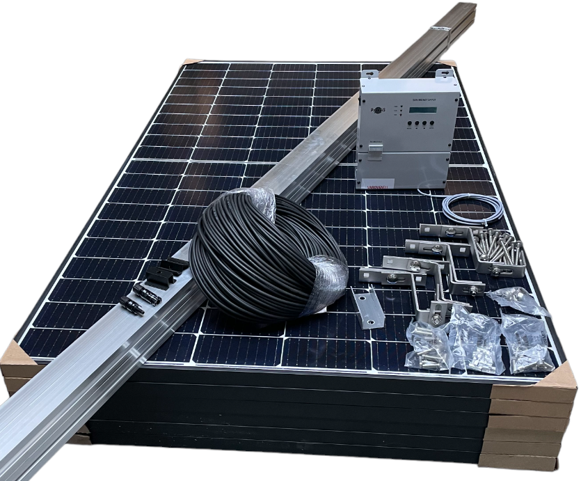 Longi LR4-60HPH-380M + V-SH 2000 + uchycení na rovnou střechu - Zbozi.cz