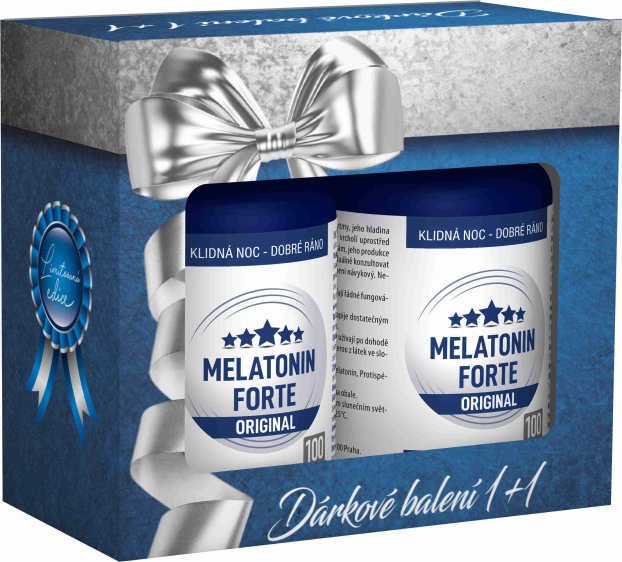 Clinical Nutricosmetics Melatonin Forte Original 2x 100 tbl. od 237 Kč - Zbozi.cz