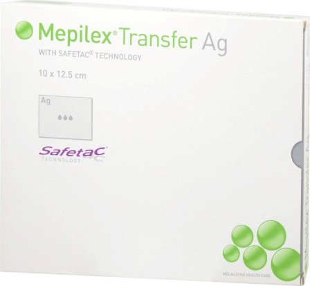Mölnlycke Mepilex Transfer Ag 10 x 12,5 cm 5 ks od 1 634 Kč - Zbozi.cz