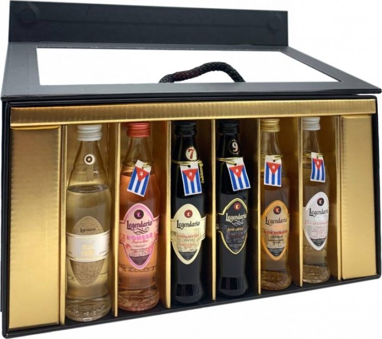 Foto Rum Legendario Premium Box Selection 6x 0,05 l - Zbozi.cz