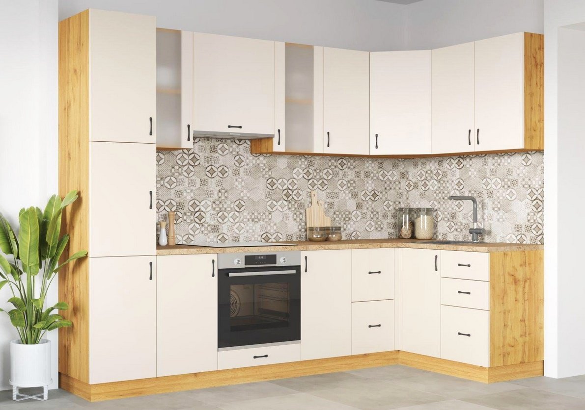 Casarredo Sulma 360/320 cm vanilka/dub apalačský - Zbozi.cz