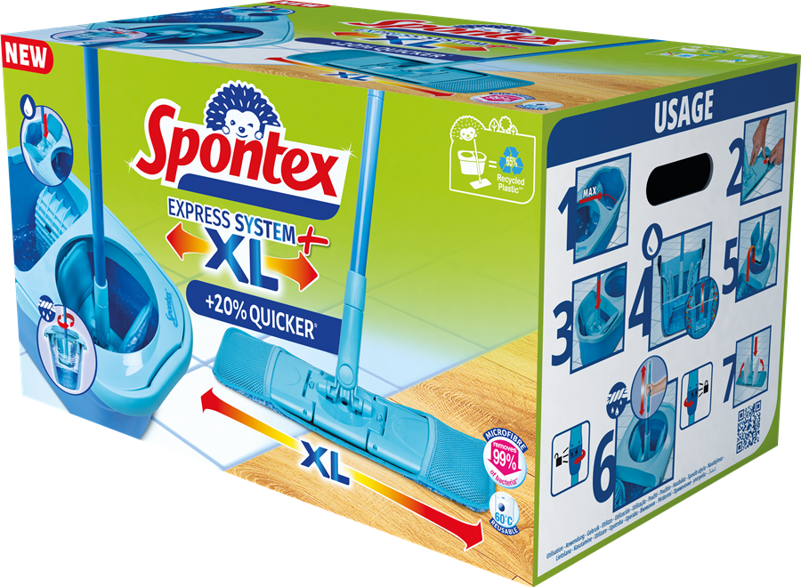 Foto Mop Spontex Express System Plus XL 7 l - Zbozi.cz