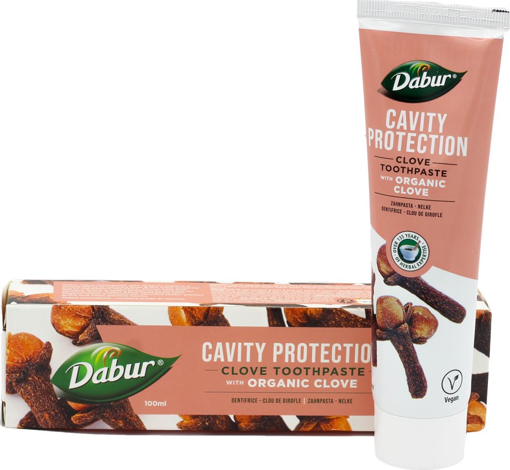 Dabur Cavity Protection zubní pasta s hřebíčkem 100 ml od 108 Kč - Zbozi.cz