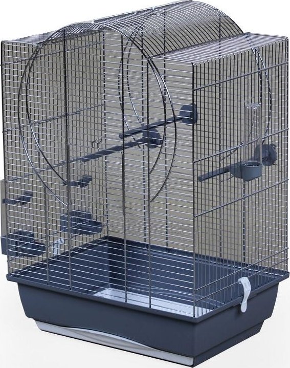 Klec pro střední a velké papoušky Emma II 45 x 32 x 64 cm mix barev od ...