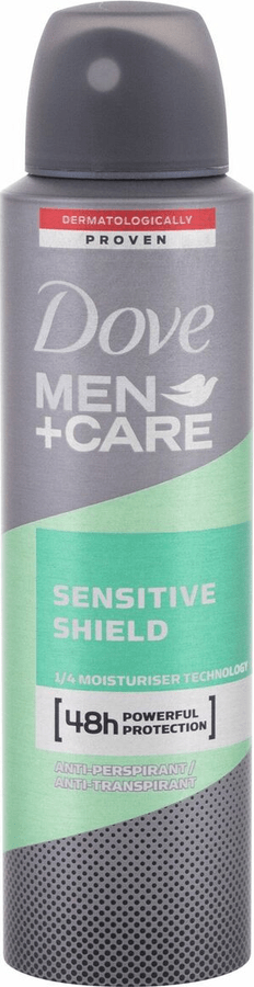 DOVE Men+Care Sensitive Shield 48 h antiperspirant ve spreji 150 ml ...