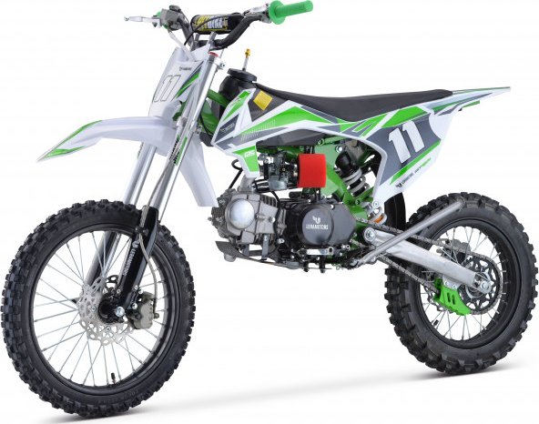 Foto Malá motorka Leramotors Shark 125 ccm 4T zelená - Zbozi.cz