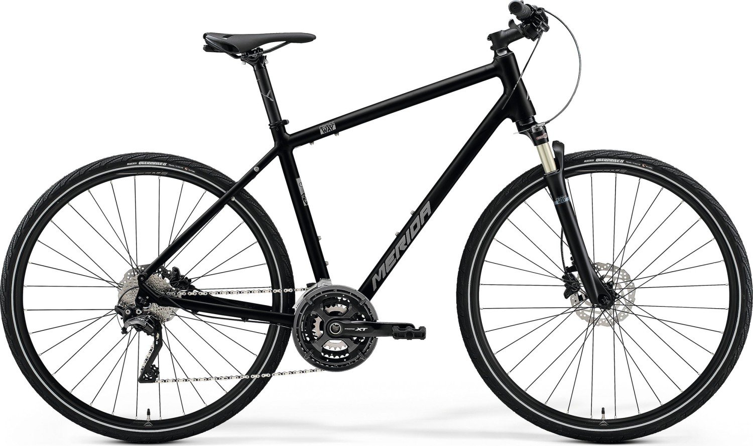 Merida Crossway Xt-Edition Glossy Black/Matt Silver 2021 L - Zbozi.cz