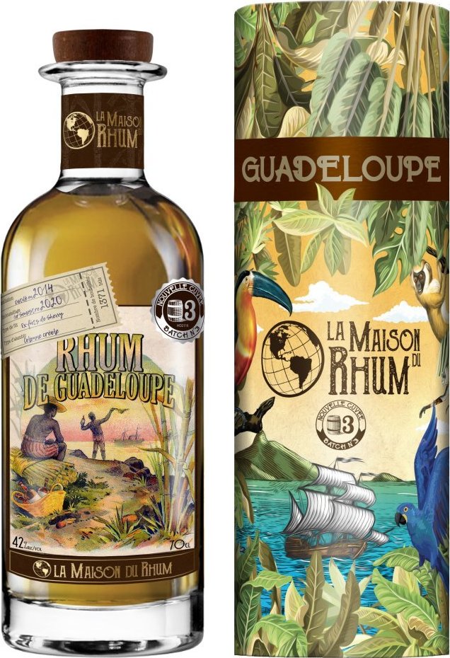 La Maison Du Rhum Guadeloupe No.3 6 y.o. 42 % 0,7 l od 2 500 Kč - Zbozi.cz