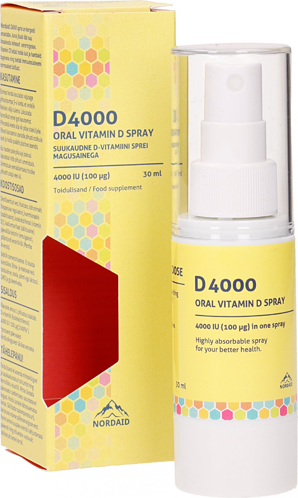 Nordaid Vitamin D3 4000 IU 30 ml - Zbozi.cz