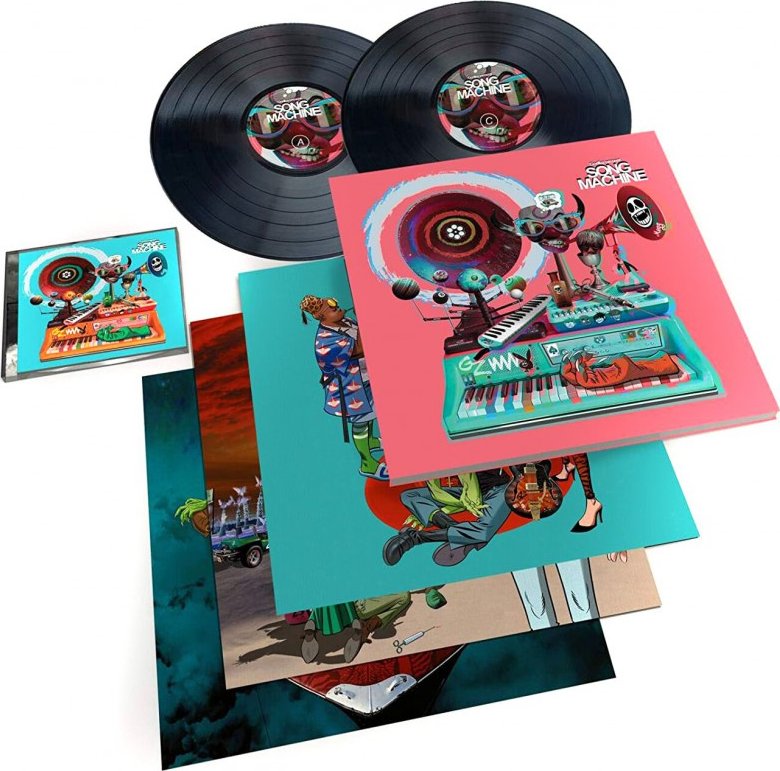 Song Machine: Season 1 - Gorillaz [2LP + CD] od 1 036 Kč - Zbozi.cz