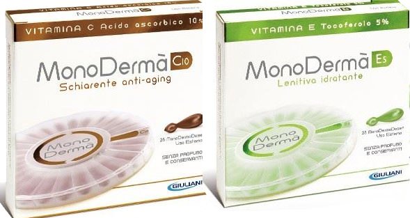 Monodermá Vitamin E5 28 cps. + vitamin C10 28 cps. - Zbozi.cz